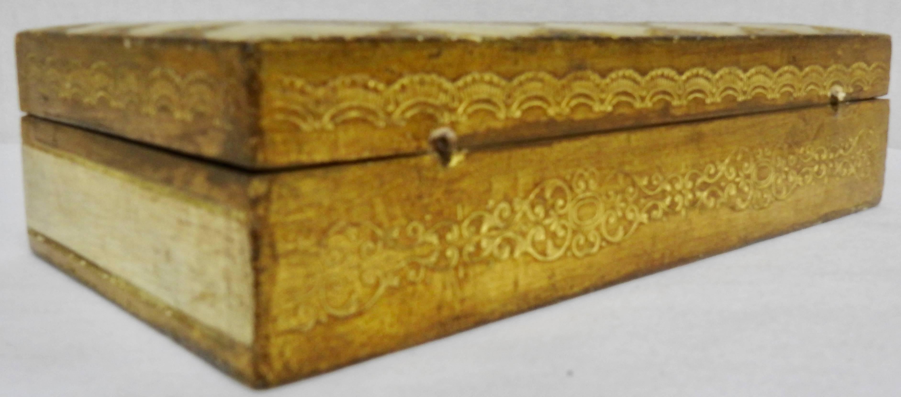 Italian Florentine Box, Midcentury For Sale at 1stDibs | florentine boxes