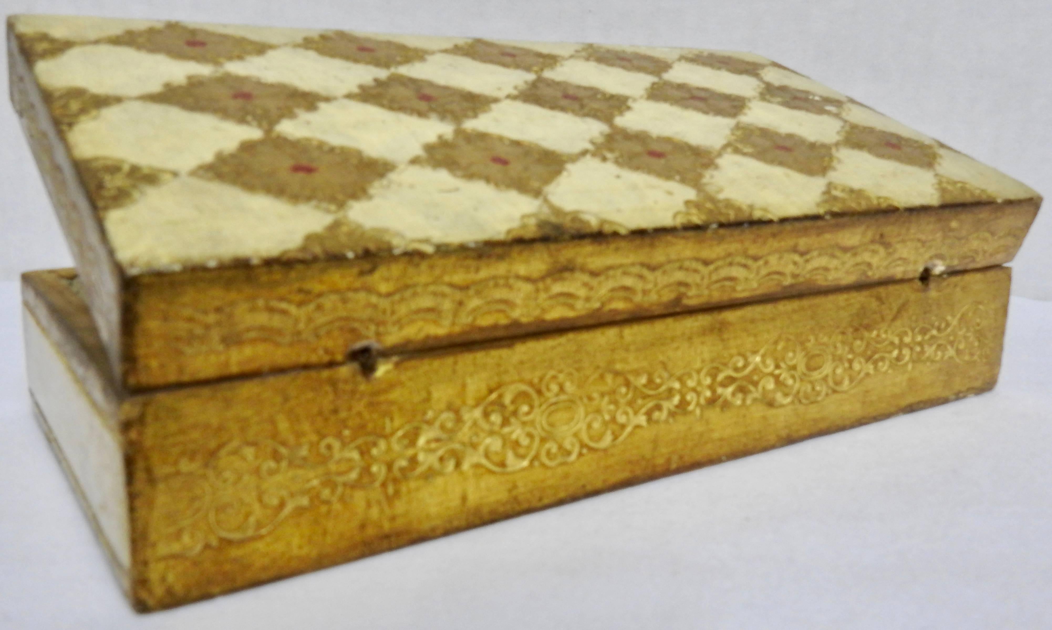 Italian Florentine Box, Midcentury For Sale at 1stDibs | florentine boxes