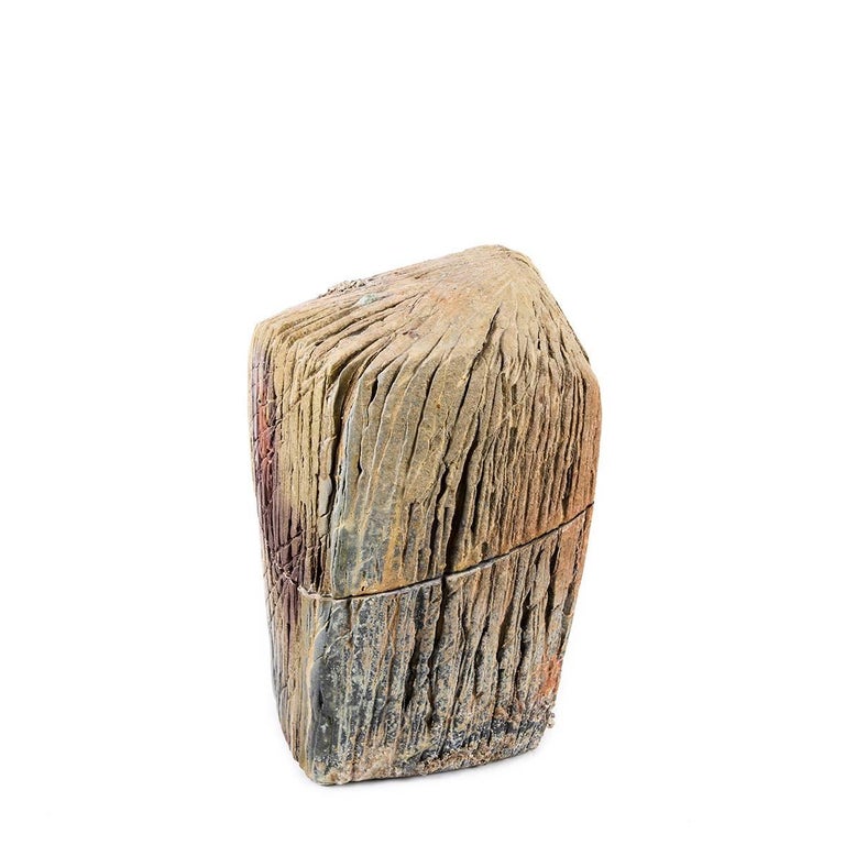 "Relic Box" by Hillary Kane, a 21st Century Wood Fired Clay Container ...