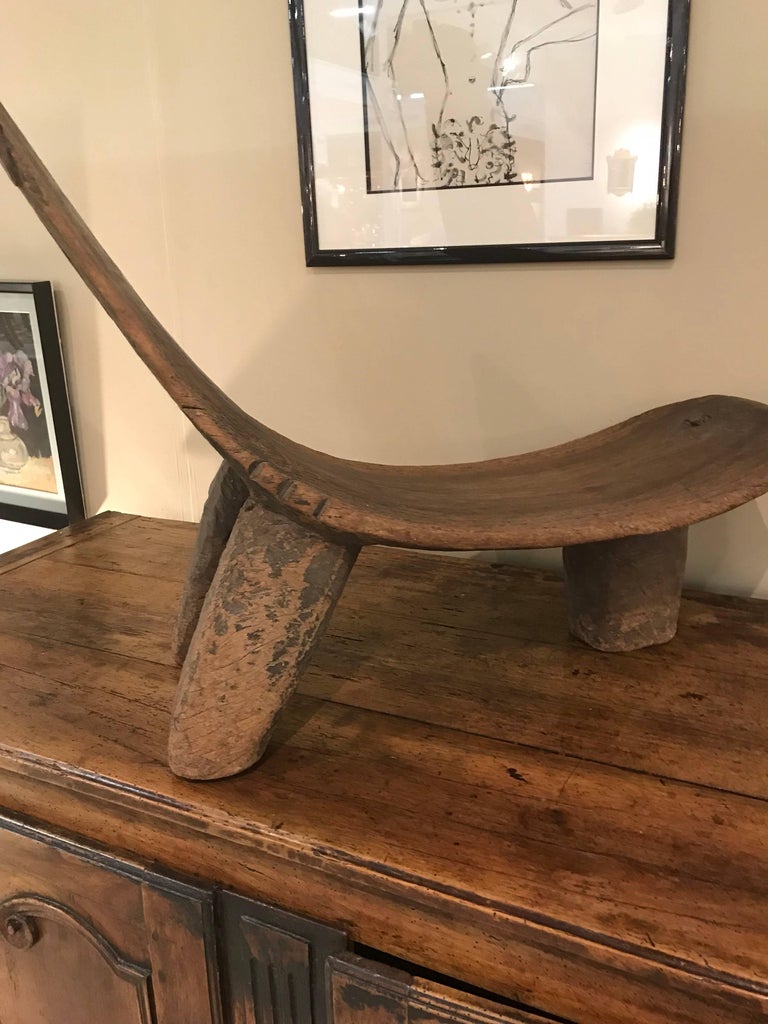 Dagalo African Lobi Tribal Deck Chair Burkina Faso, Ivory Coast For ...