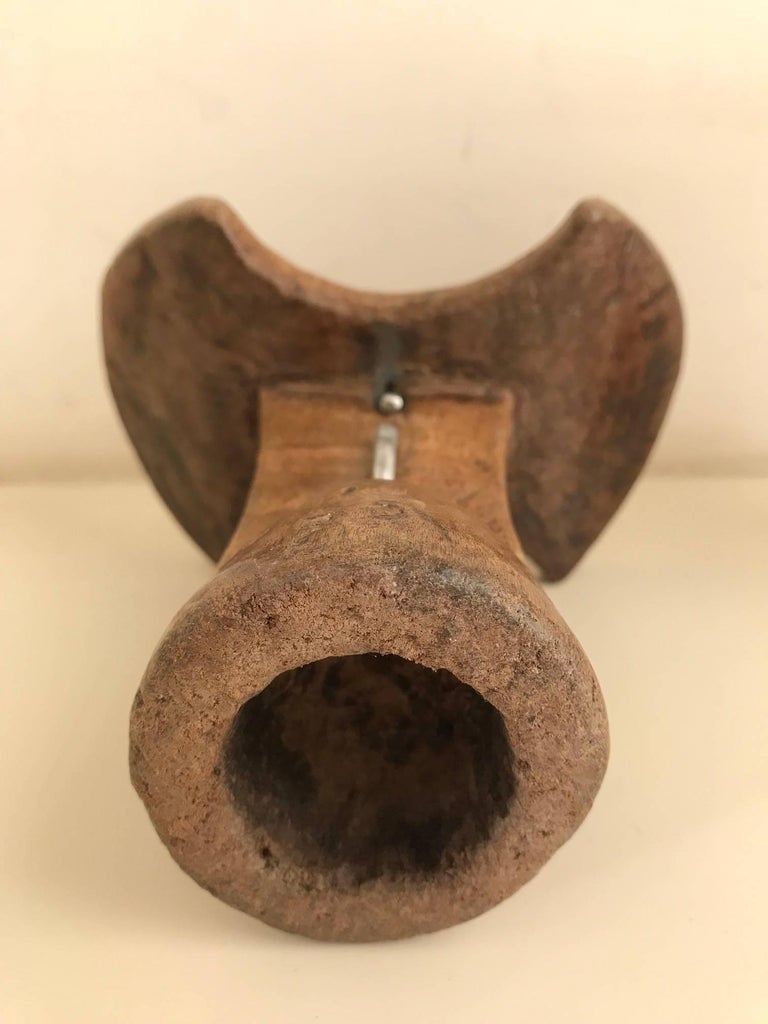 Two Turkana African Headrests, Ethiopian from the Dassanetch People at ...