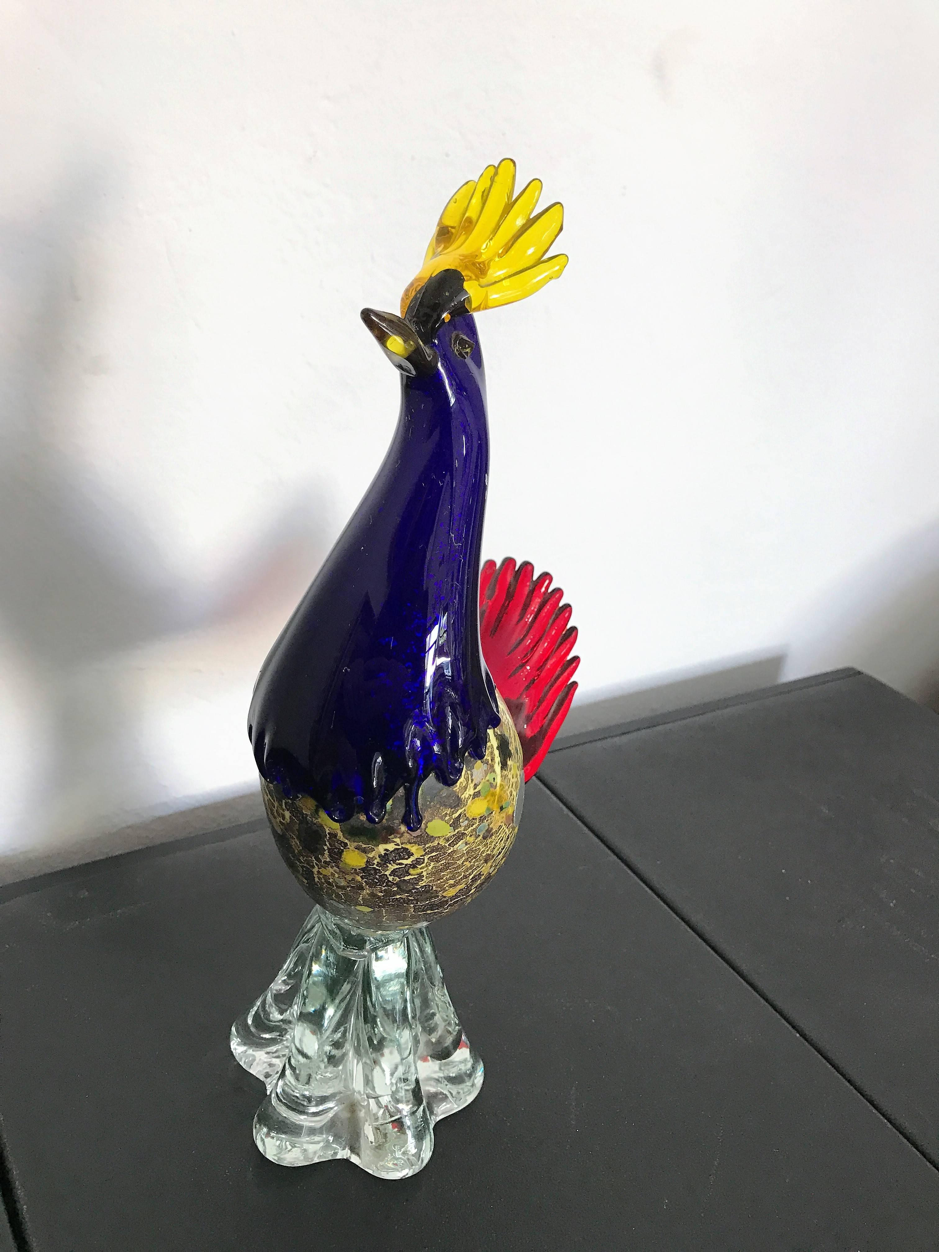 Murano Glass Sculpture, Italy, 1950 at 1stDibs