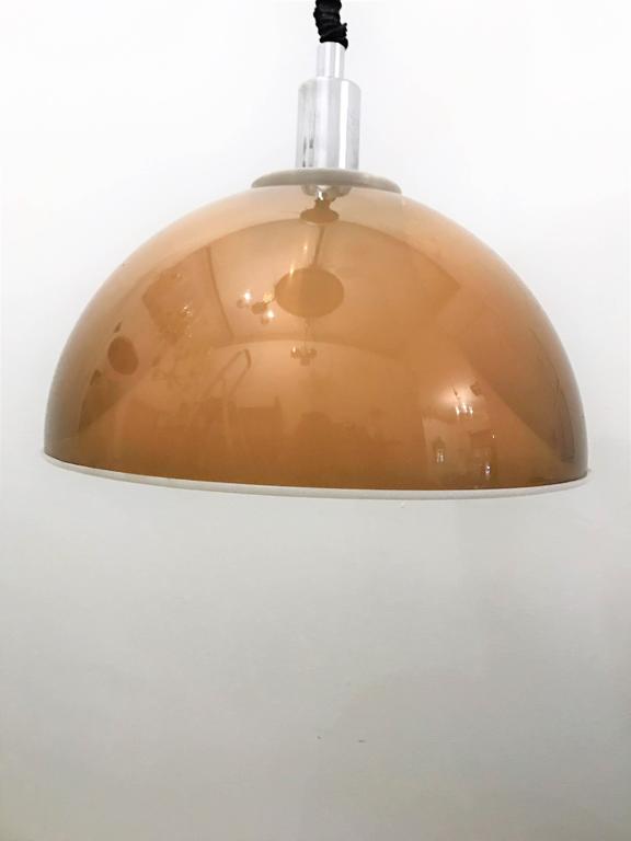 Chandelier Half Spher Attributed at Stilux For Sale at 1stDibs