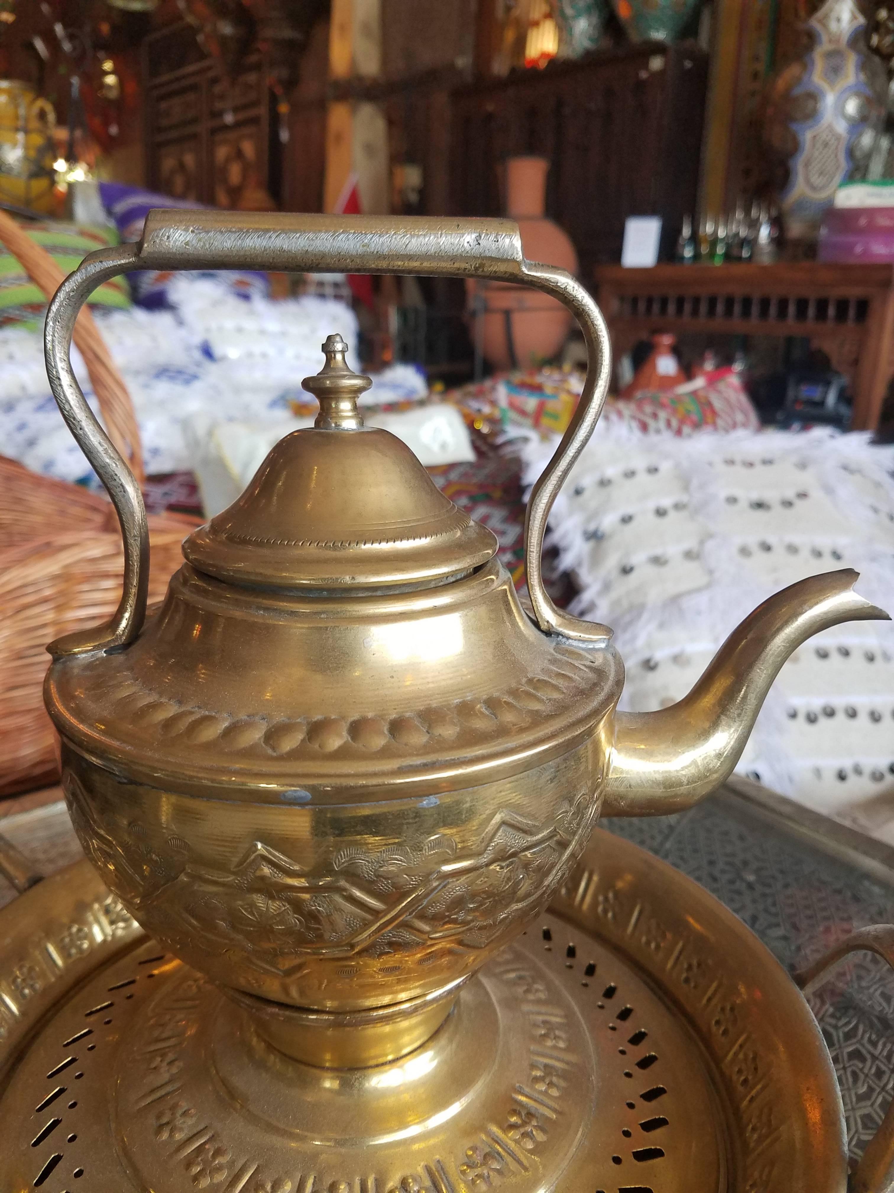 Moroccan Hand Washing Kettle, a Moroccan Tradition For Sale at 1stDibs