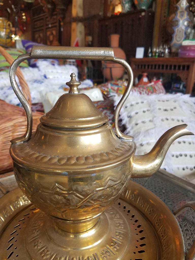 Moroccan Hand Washing Kettle, a Moroccan Tradition For Sale at 1stDibs