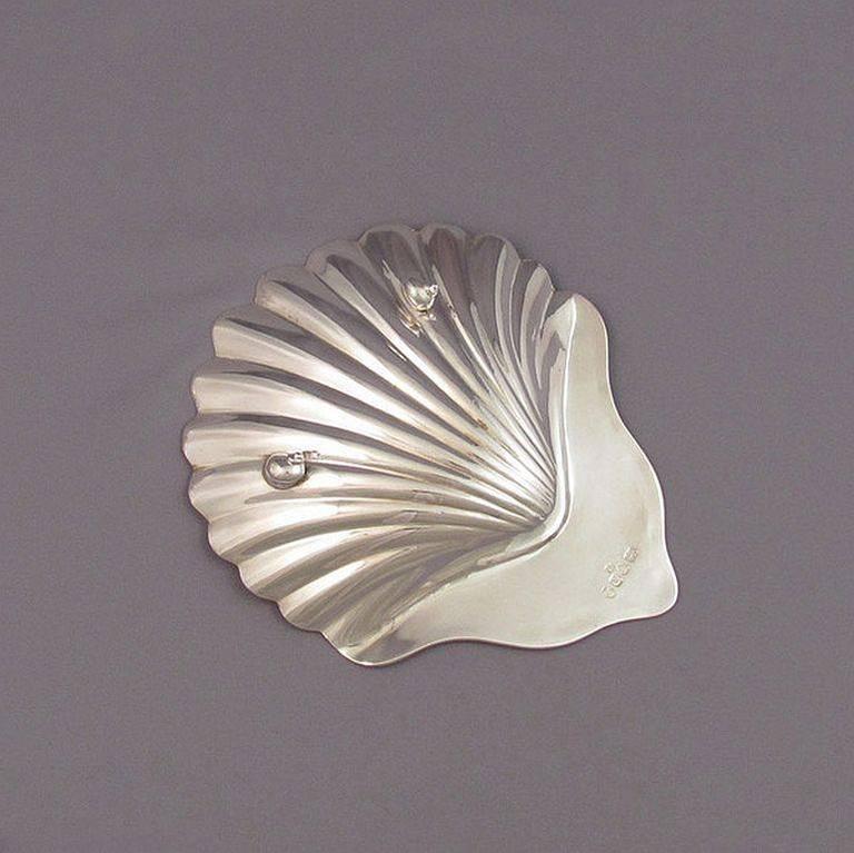 Set of Four George III Silver Butter Shells at 1stDibs