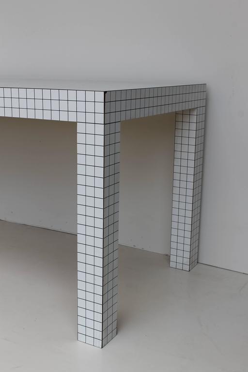 Quaderna Rectangular Dining Table by Superstudio for Zanotta at 1stDibs
