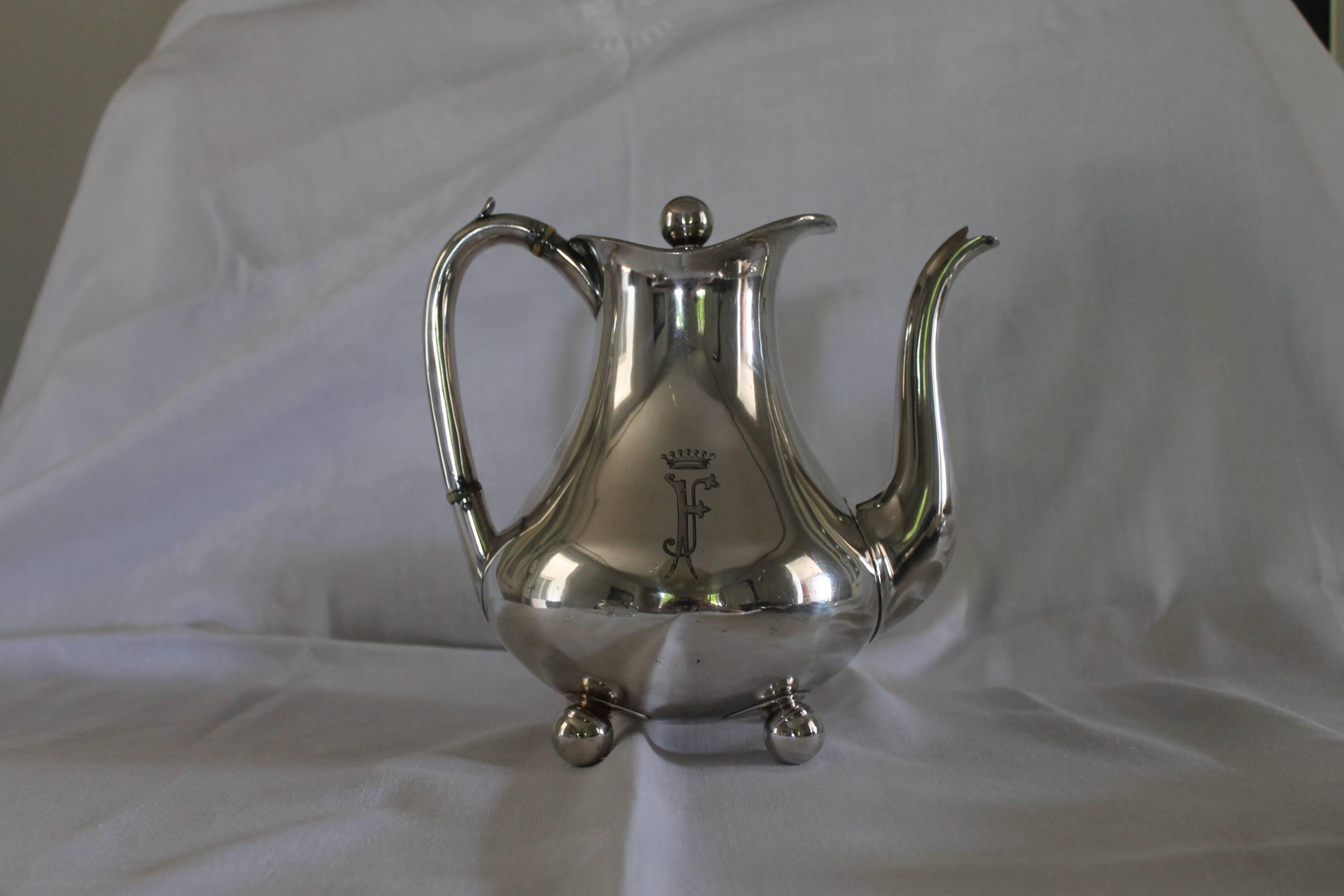 Baron Franchetti 'Hemingway's Close Friend' Coffee Service by Mappin ...