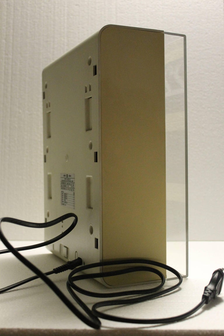 Dator 6041 Clock by Solari Udine For Sale at 1stDibs