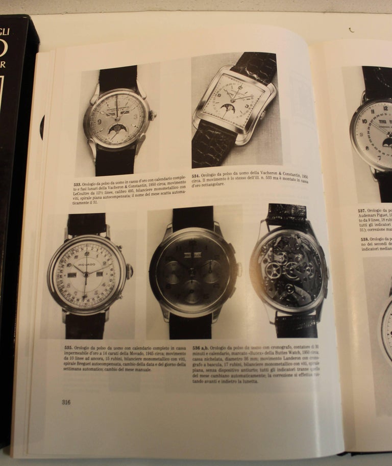 Orologi Da Polso Book, 771 Illustrations, 401 Pages, 1988 For Sale at ...