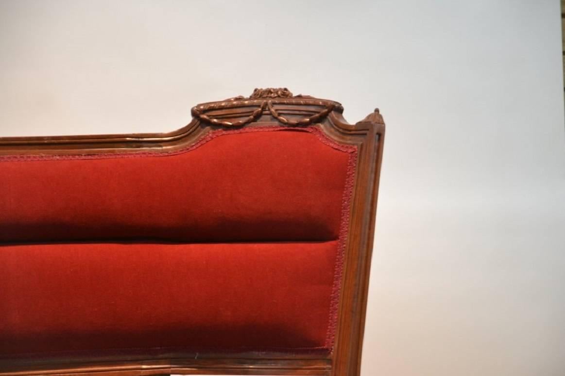 Unique Victorian Style Tete-a-Tete / Settee / Courting Bench at 1stDibs