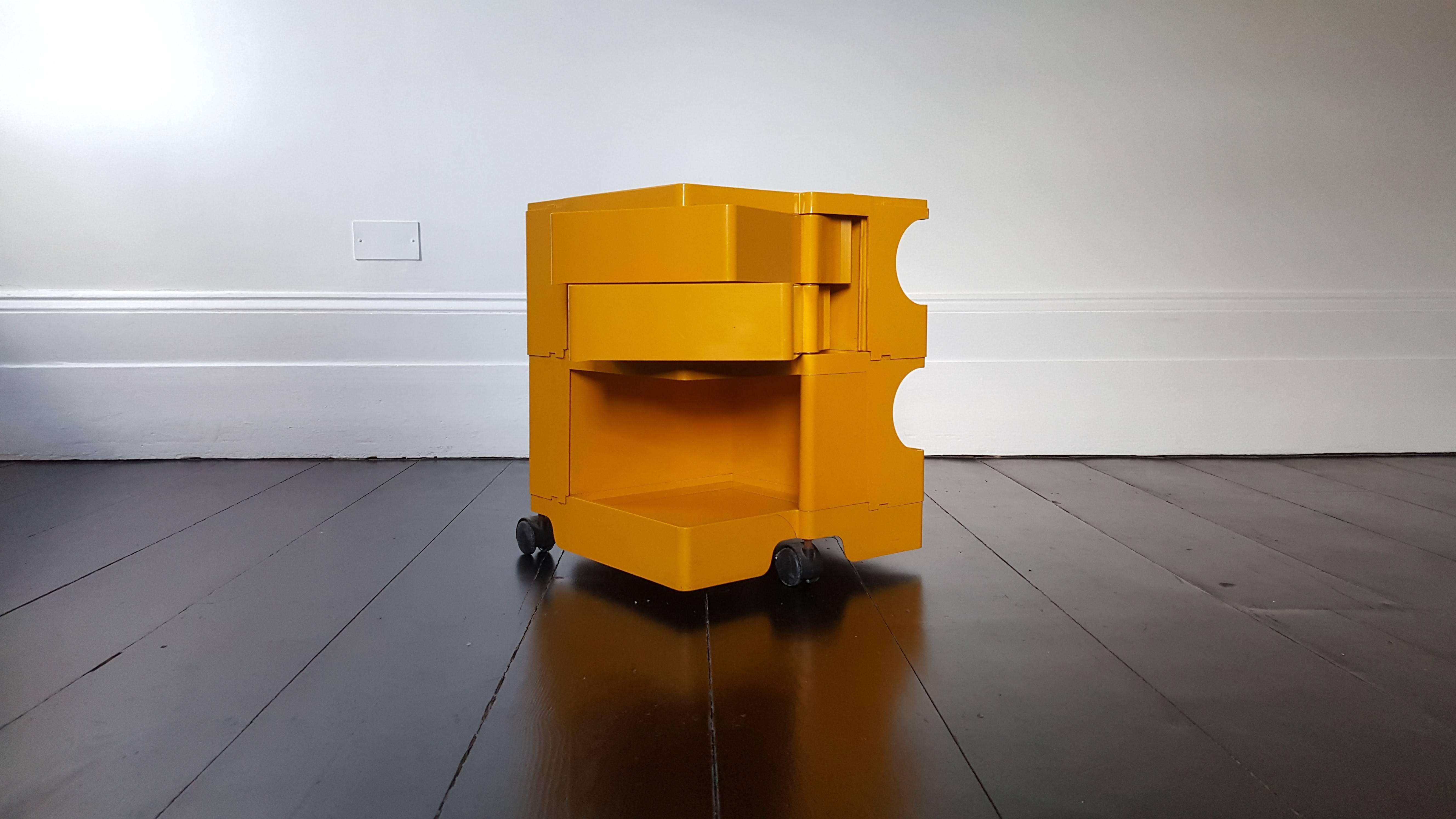 Vintage Italian 'Boby' Trolley Storage Unit by Joe Colombo for ...