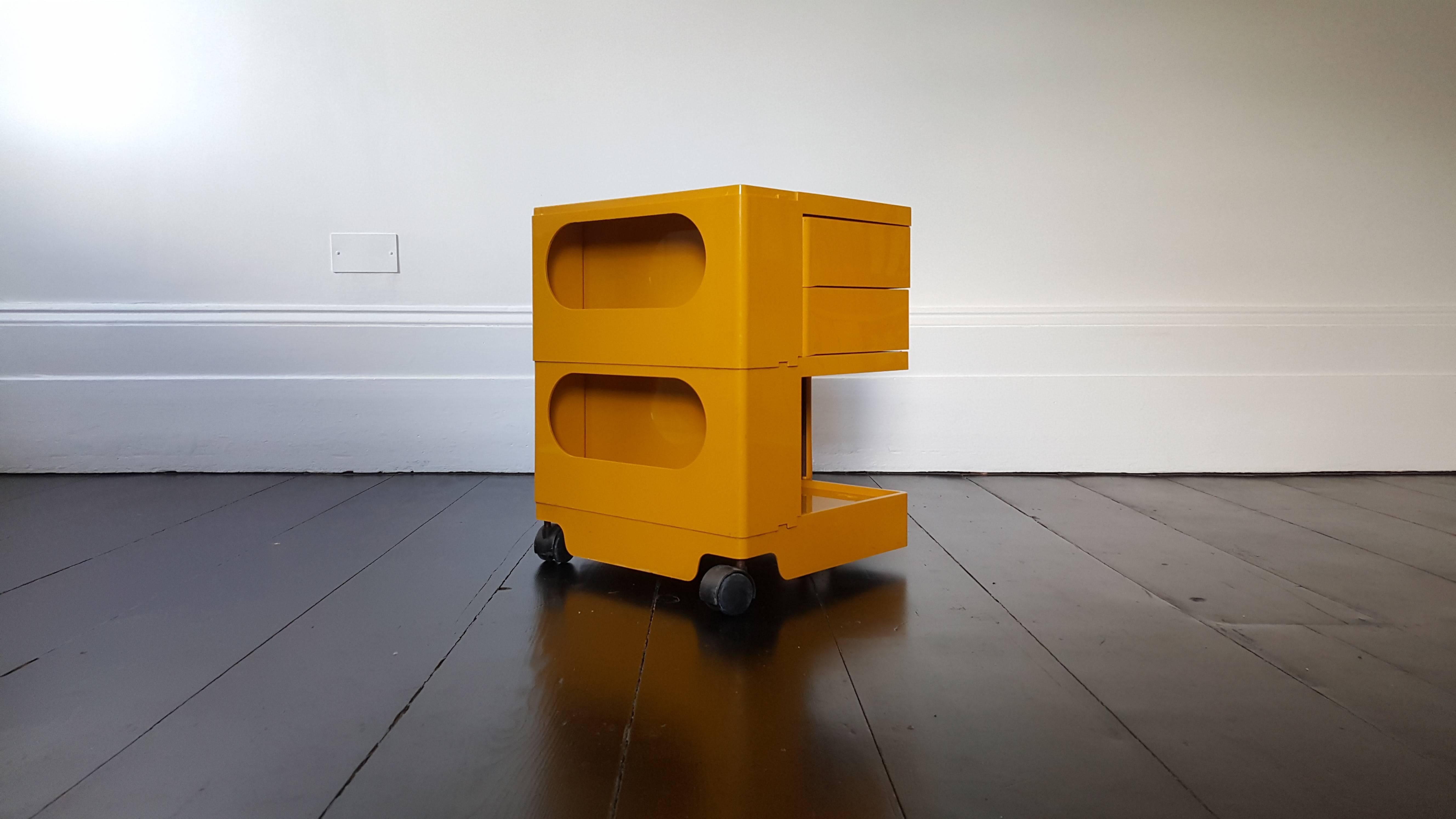 Vintage Italian 'Boby' Trolley Storage Unit by Joe Colombo for ...