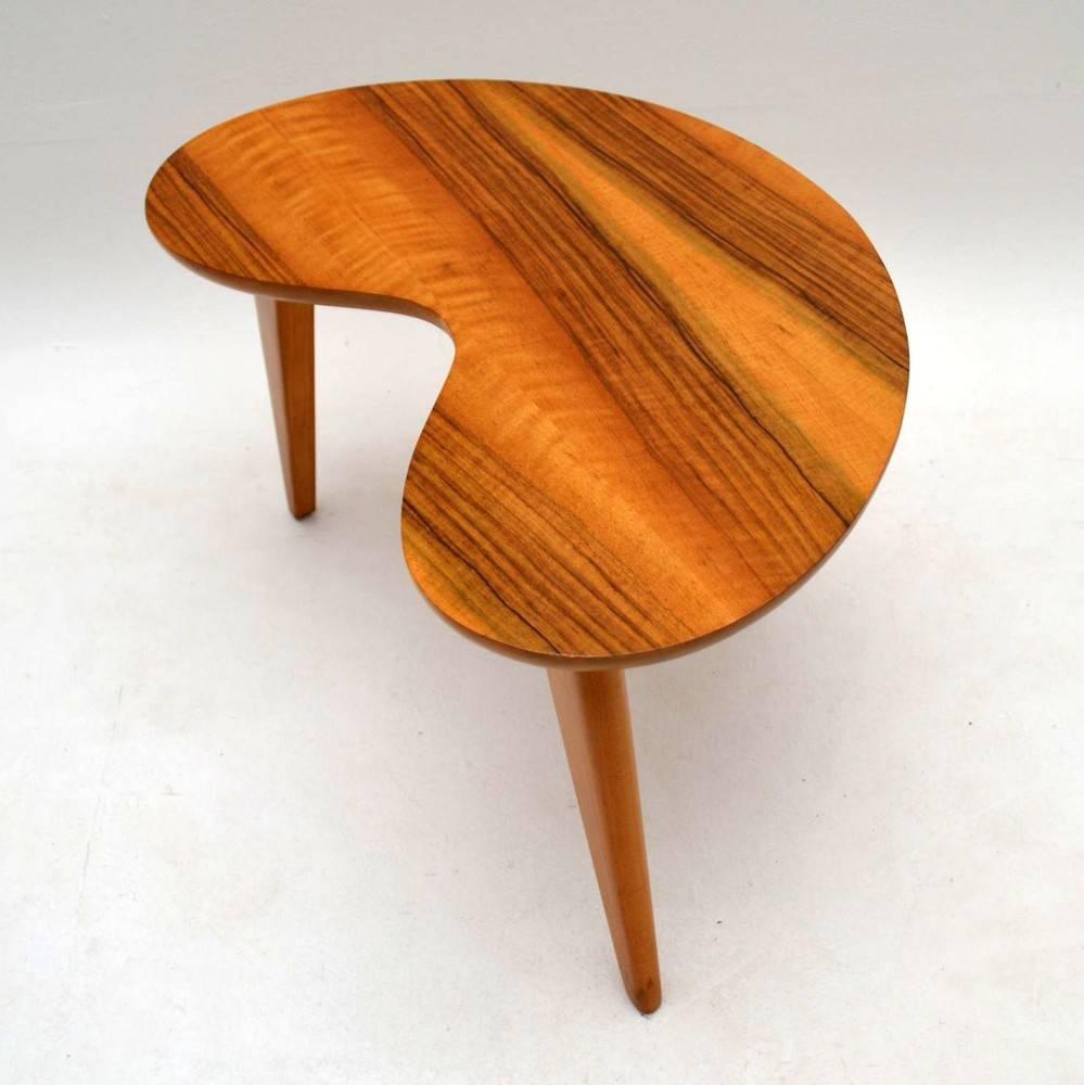 Retro Walnut Boomerang Coffee Table, Vintage, 1950s at 1stDibs ...
