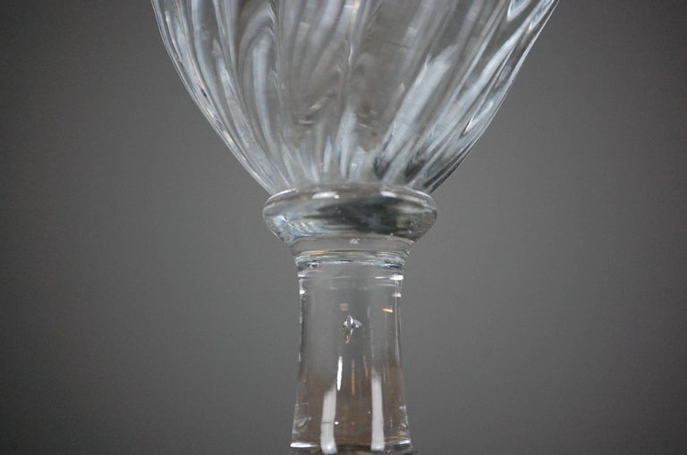 Original Late 19th Century Swirl Absinthe Glasses at 1stDibs