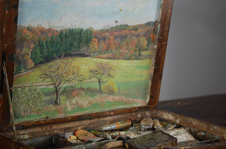 Early 20th Century Artist Travel Box at 1stDibs