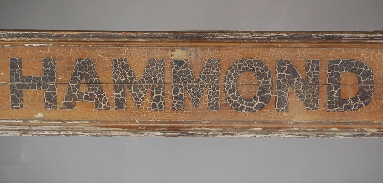 Early 20th Century Hand-Painted Trade Sign at 1stDibs