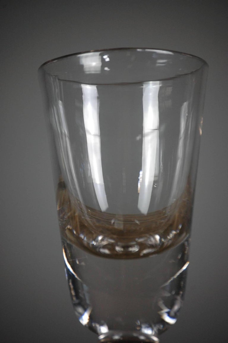 Trio of Antique Handblown French Absinthe Glasses at 1stDibs
