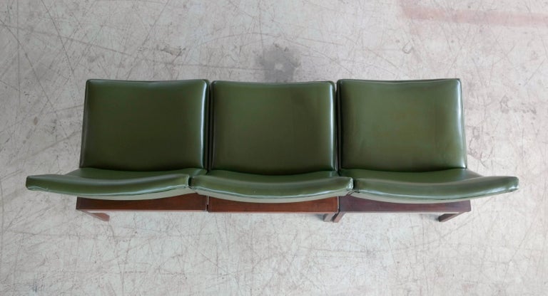 Arthur Umanoff Walnut Modular Sofa and Chair Set for Madison Furniture ...