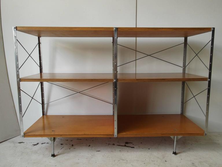 Original 1950s Charles Eames ESU Storage Unit Shelf for Herman Miller ...