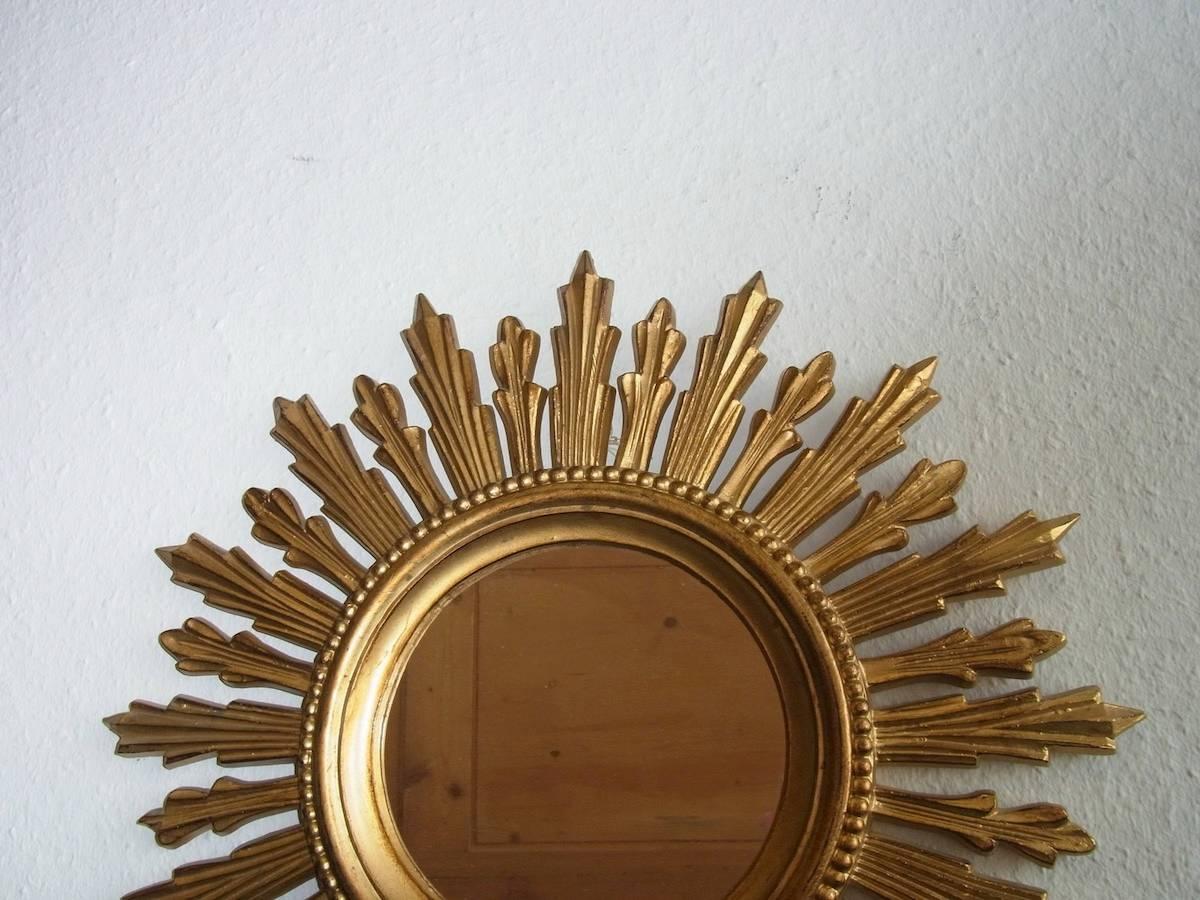 Starburst Sunburst Mirror Vintage, Italy For Sale at 1stDibs | vintage ...