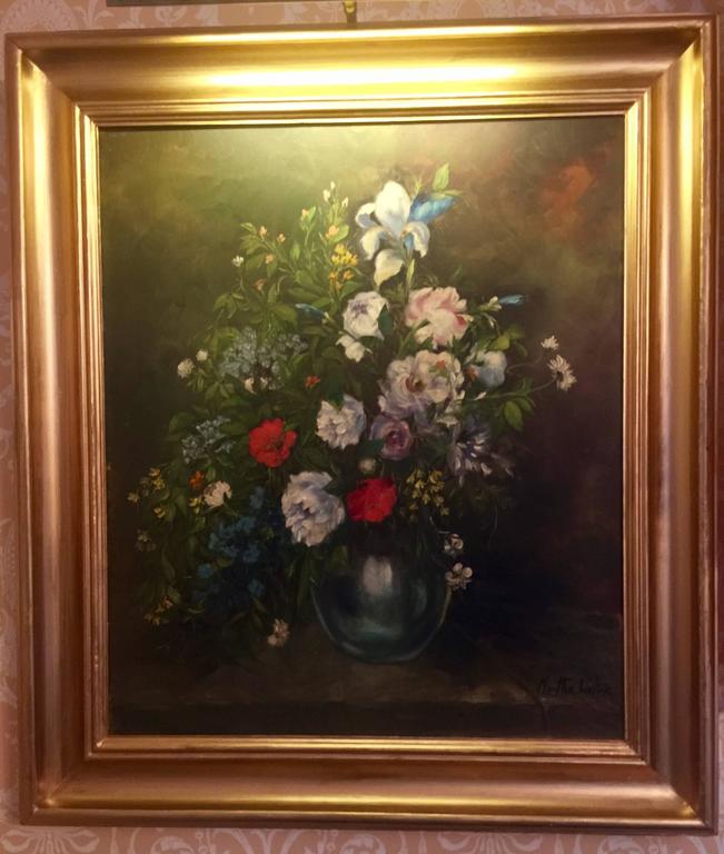 Martha Walter Floral Still Life For Sale at 1stDibs
