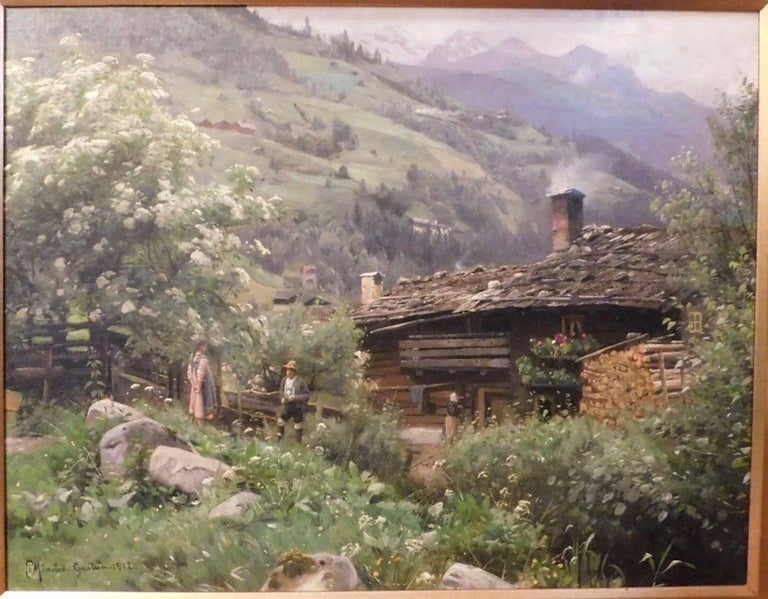 Peder Mork Mønsted, Oil Painting ‘Gastein’, 1912 at 1stDibs | peder ...