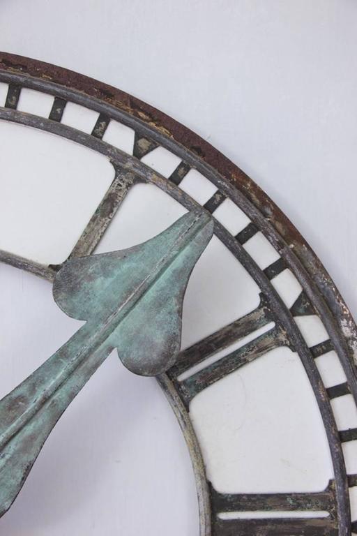 Copper Clock Face at 1stDibs