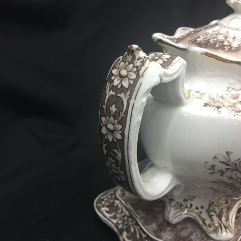 Victorian Ceramic Tea Pot, circa 1870 at 1stdibs