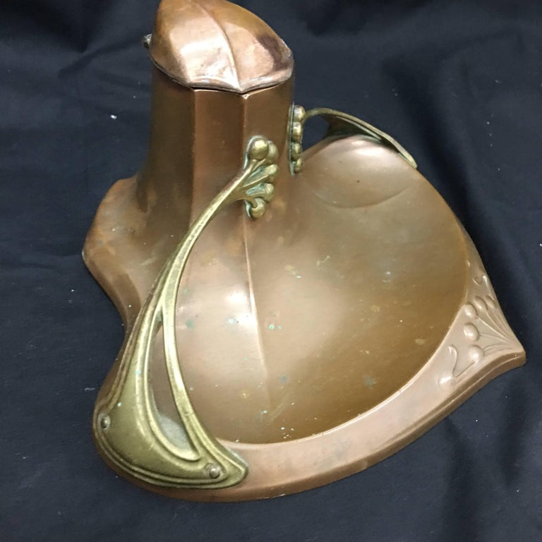 Amazing Art Nouveau Inkwell, circa 1900 at 1stDibs