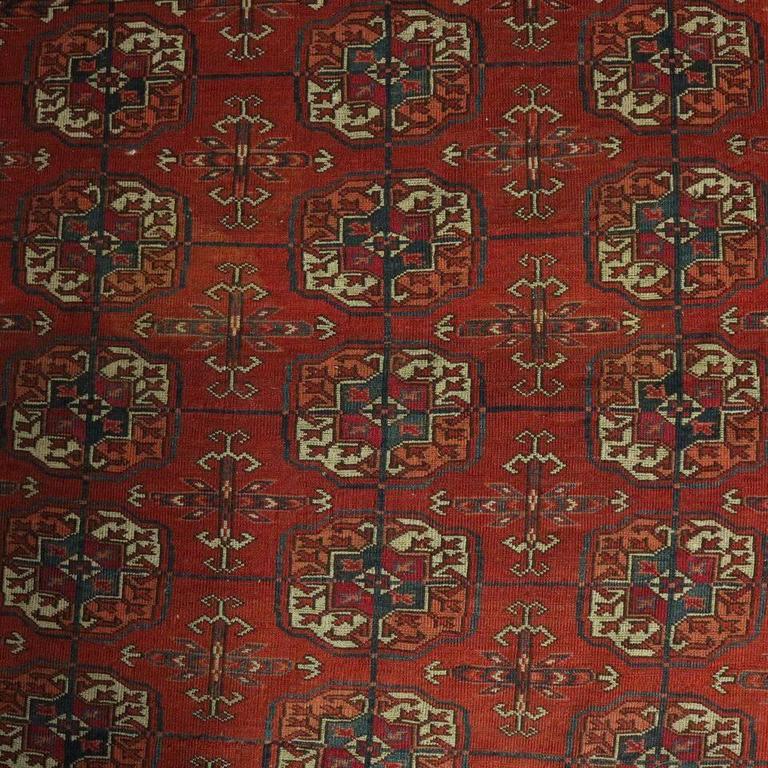 Antique Bokhara Nomadic Tribal Oriental Rug, circa 1900 at 1stDibs