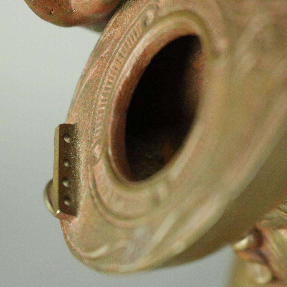 Antique Bronze Sculpture "Prelude" Signed Aug, Moreau, Boy and Lute ...