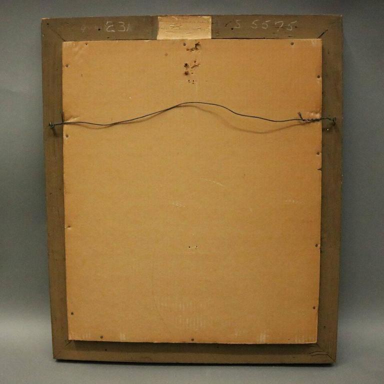 Antique Irish Oil on Canvas Portrait Painting of John Quaid, circa 1860 ...