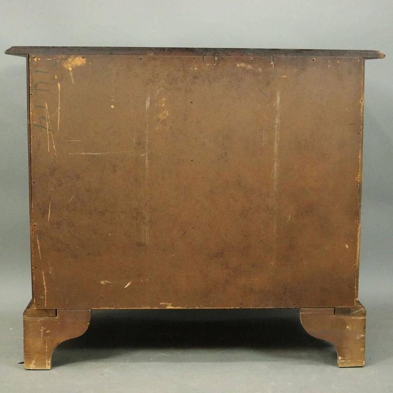 Chippendale Style Mahogany and Bronze Block Front Butler's Chest, circa ...