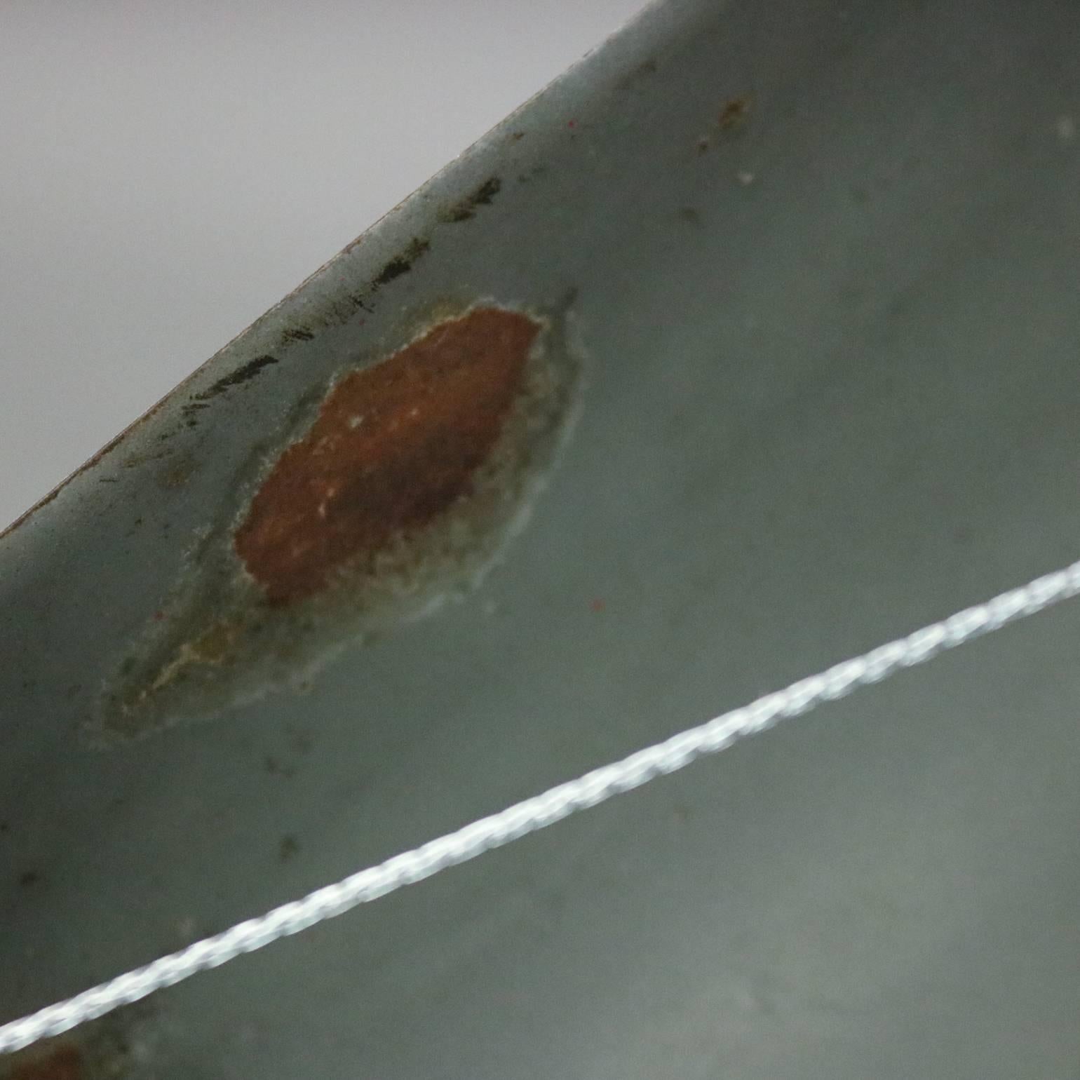 Devoe Paint Red and White Tin Advertising Sign, Native American Logo ...