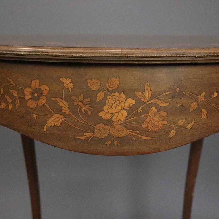Horner Bros. Mahogany, Satinwood Marquetry and Bronze Side Table, circa ...
