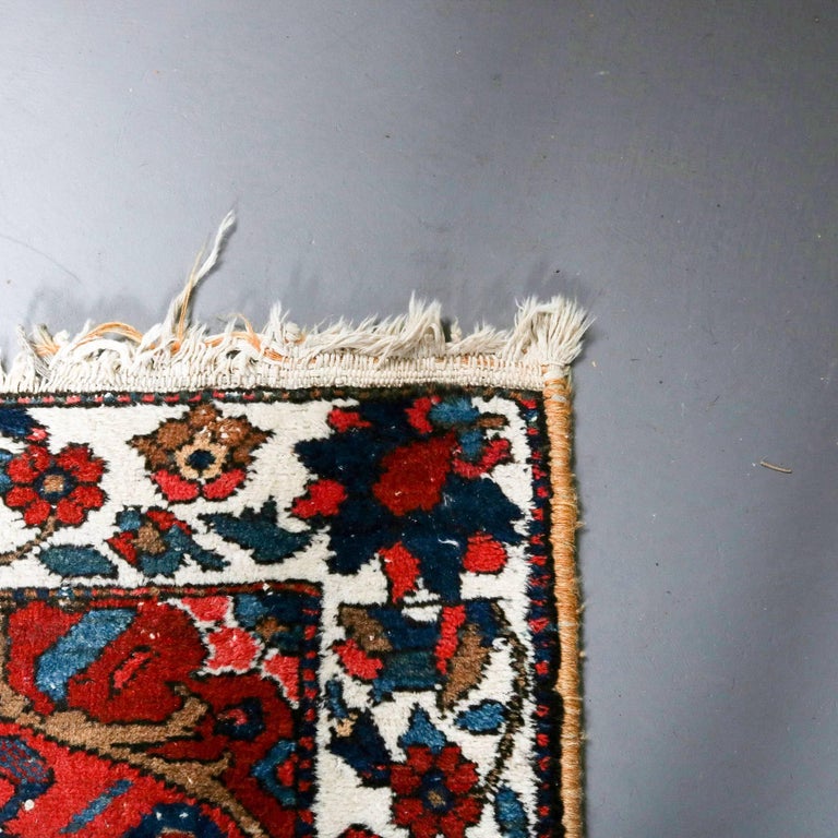 Antique Bakhtiar Persian Rug, Garden and Tree of Life Design, 19th ...