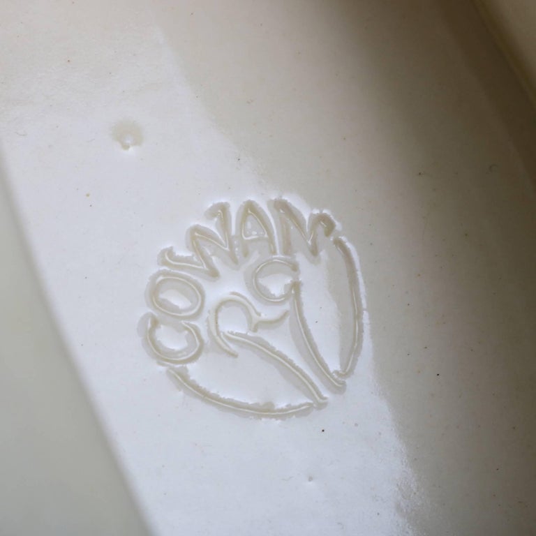 Antique Art Nouveau Cowan Art Pottery Scallop Form Pedestal Center ...