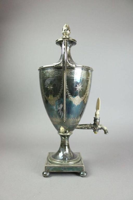 Early 19th Century English Regency Silver Plate Samover/Tea Urn by ...