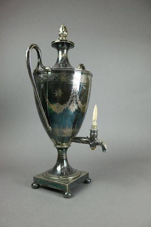 Early 19th Century English Regency Silver Plate Samover/Tea Urn by ...