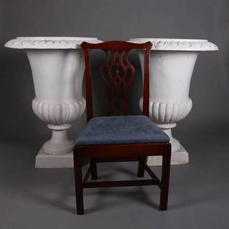 Pair of Oversized Garden Urns, 20th Century at 1stDibs