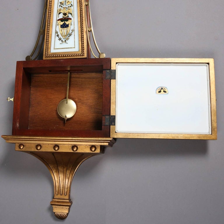 Federal Style Repro Aaron Willard Nautical Banjo Wall Clock by Colonial ...