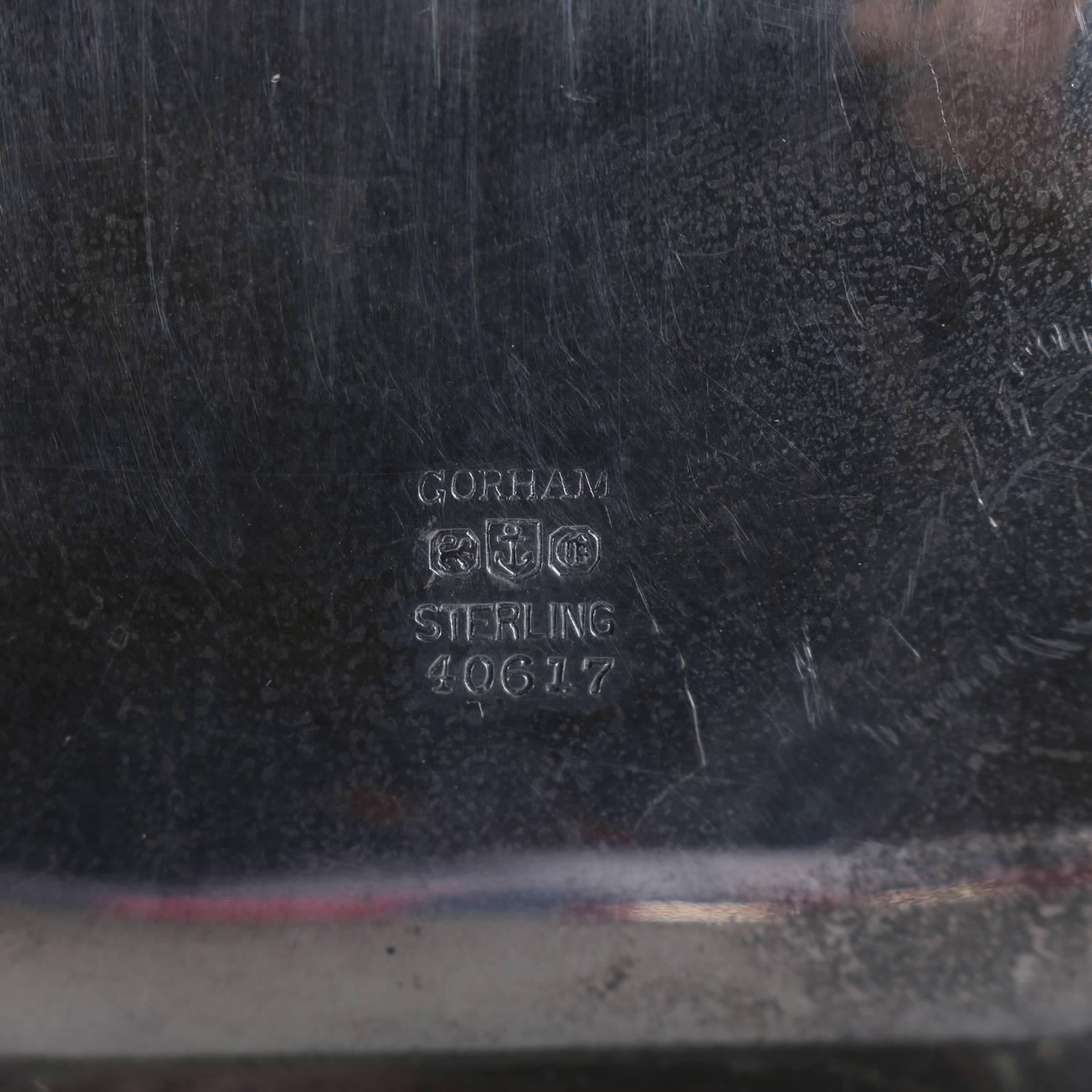 Antique Gorham Sterling Silver Scallop Shell Form Dresser Tray ...