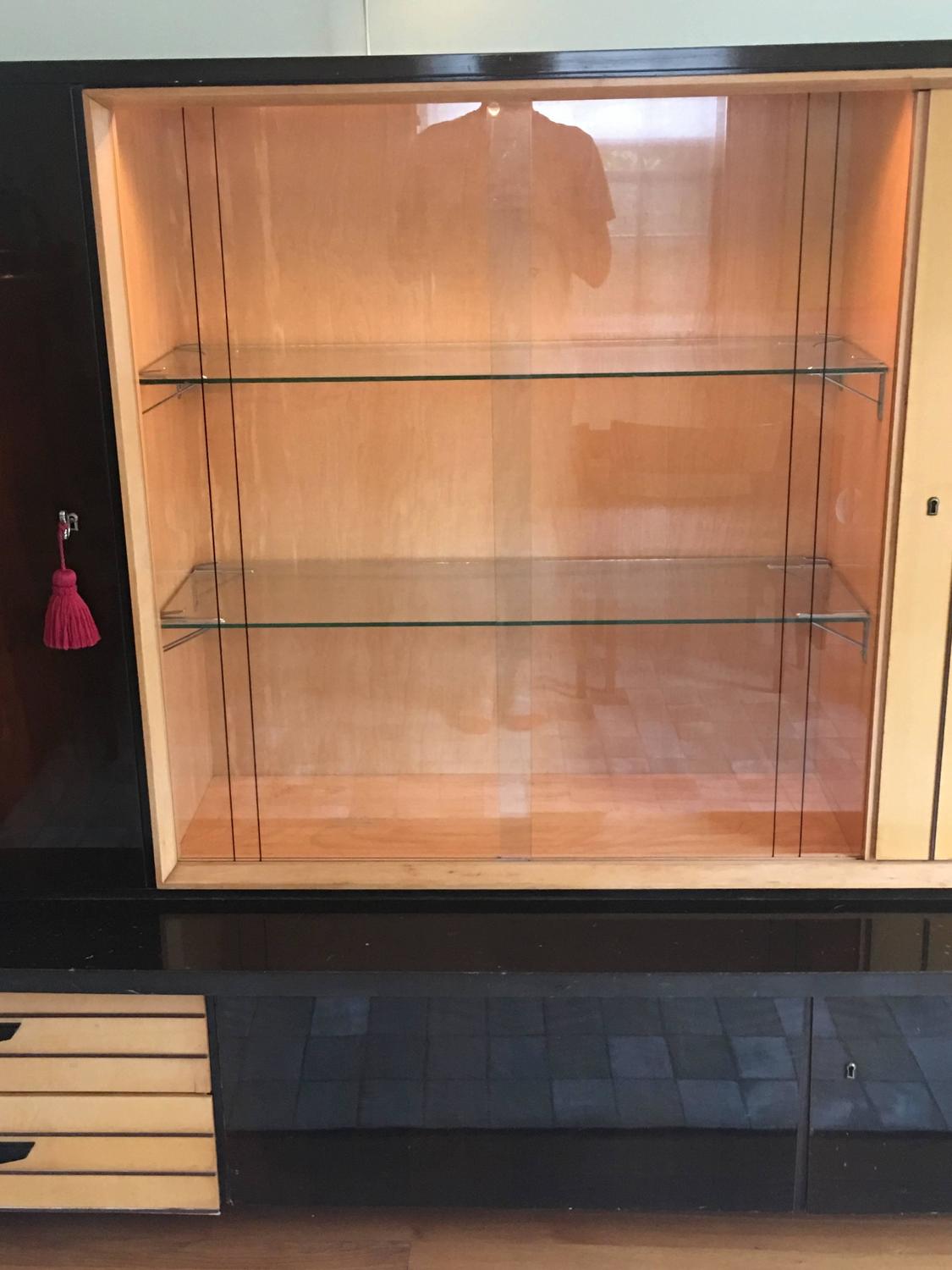 1950's Mid-Century Modern German Shrunk Cabinet For Sale at 1stdibs