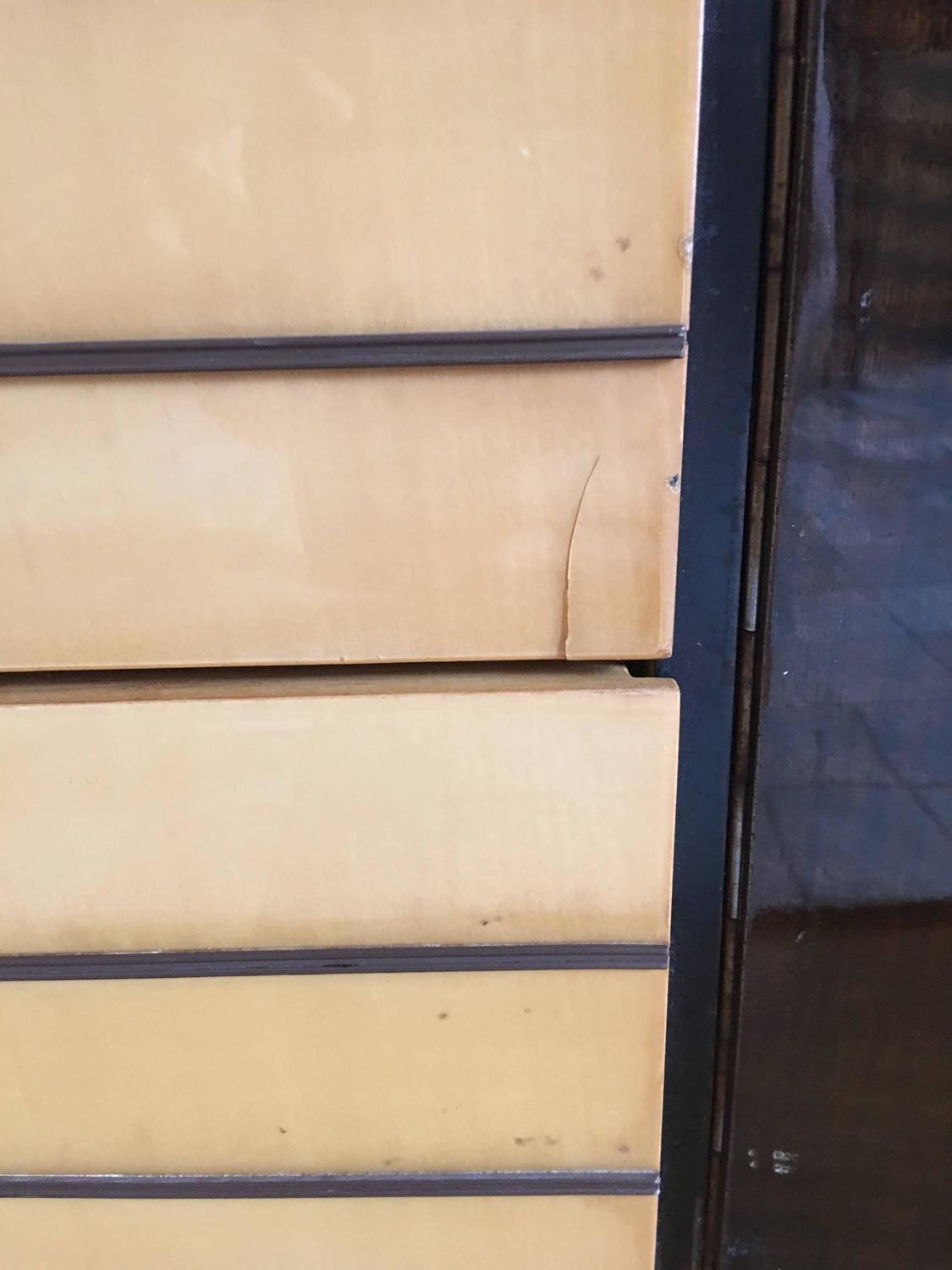 1950's Mid-Century Modern German Shrunk Cabinet For Sale at 1stdibs