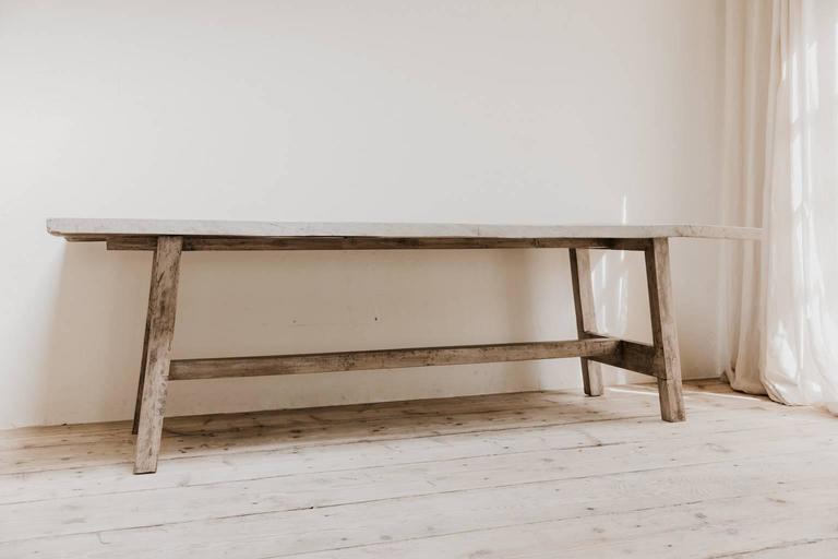 Customized Chestnut Table at 1stDibs