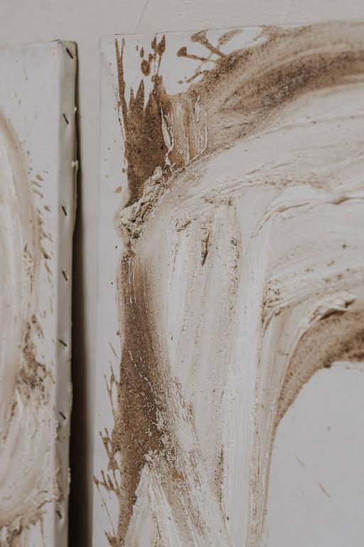 20th Century Oil on Canvas Triptych by Spanish Artist Jordi Pallares at 1stDibs