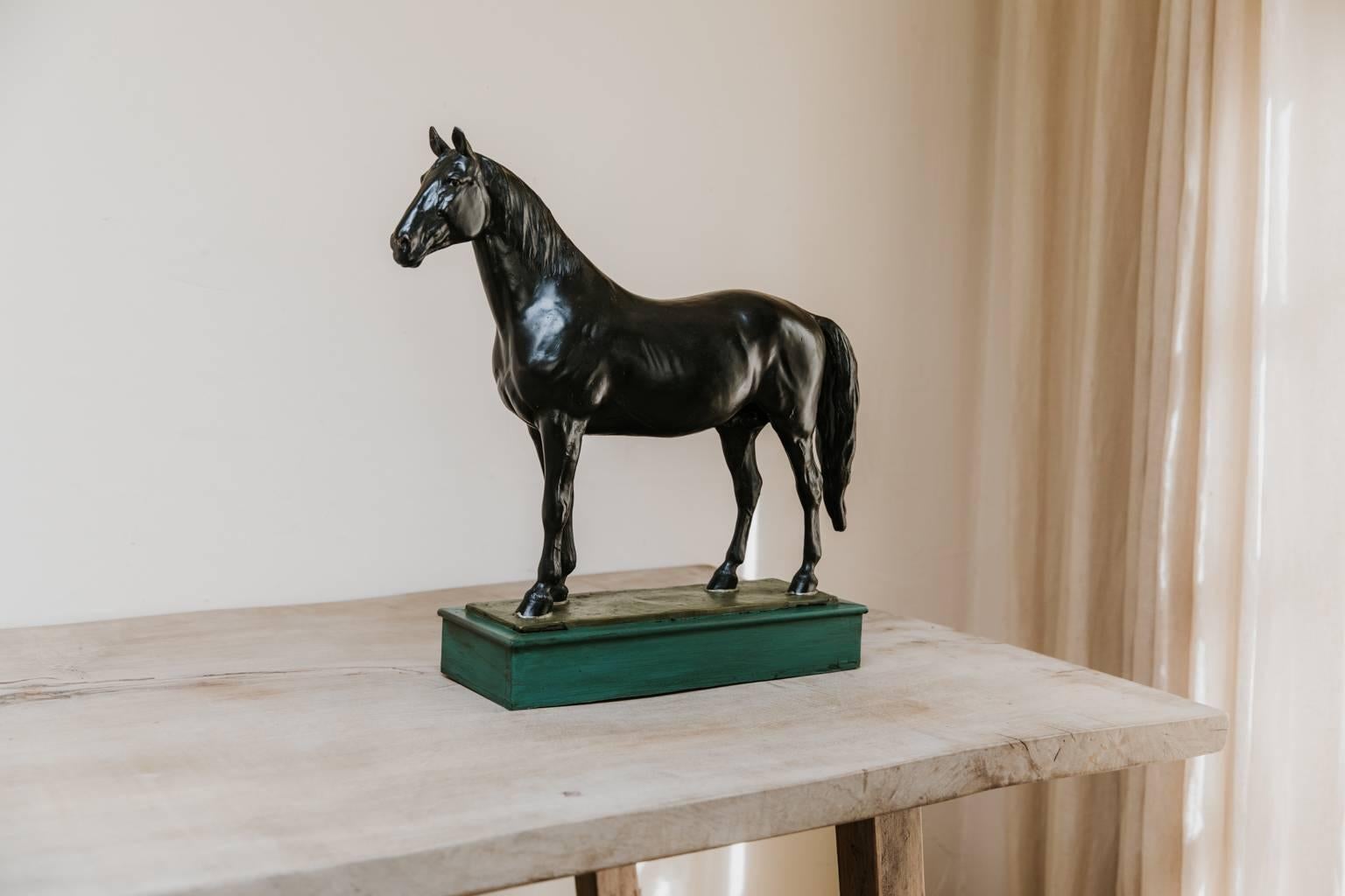 Early 20th Century Plaster Horse at 1stDibs | plaster horse statue