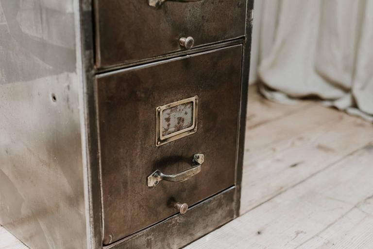 20th Century Metal Haberdashery Filing Cabinet at 1stDibs