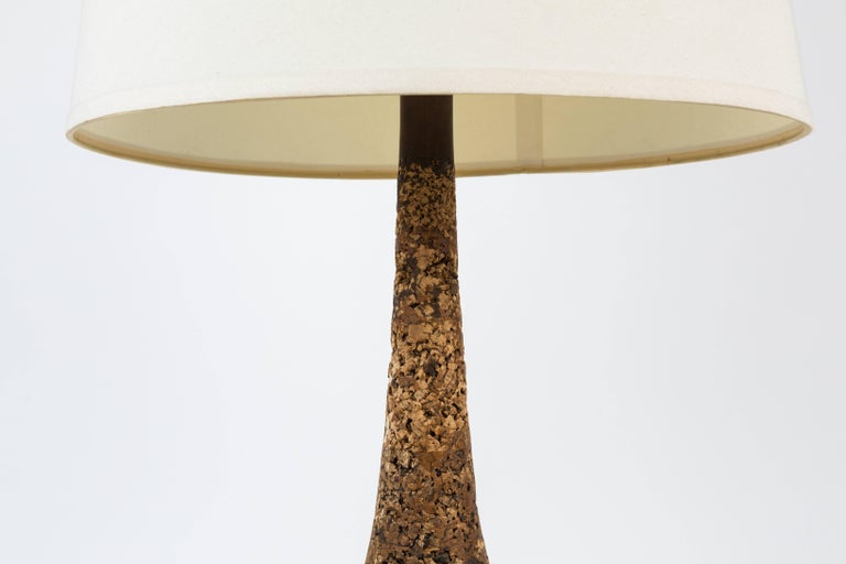 Extra Large Cork Table Lamp at 1stDibs